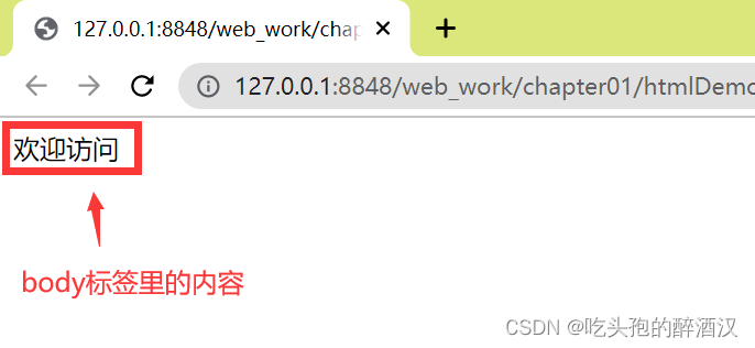 动态网站开发01——HTML基础_html demo-CSDN博客