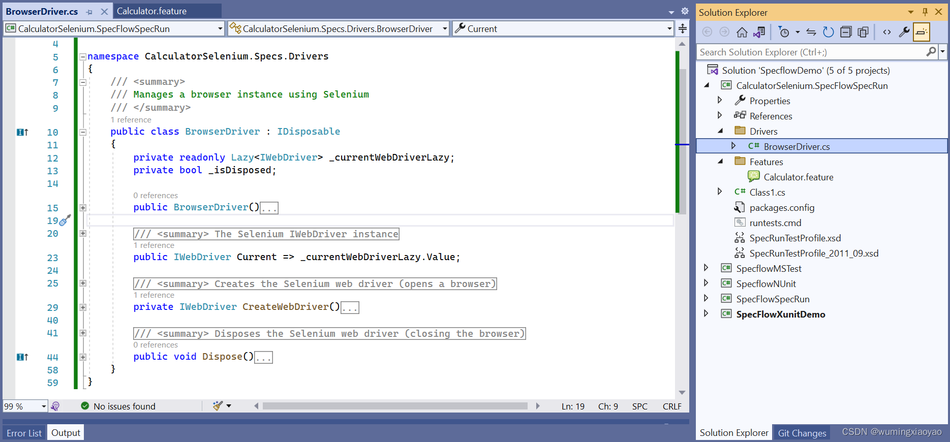 BDD - SpecFlow Web UI 测试实践_specflow如何run test in parallel-CSDN博客
