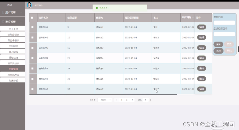 基于springbootmysql财务管理系统设计与实现 附源码061533mysql 现金流 怎么设计 Csdn博客