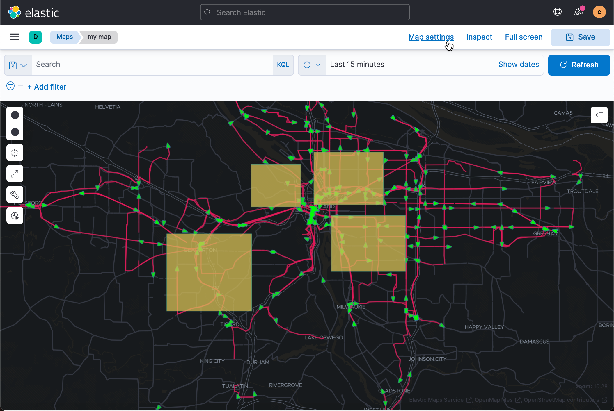Elastic：运用 Elastic Maps 实时跟踪，可视化资产分布及地理围栏告警（二）-CSDN博客