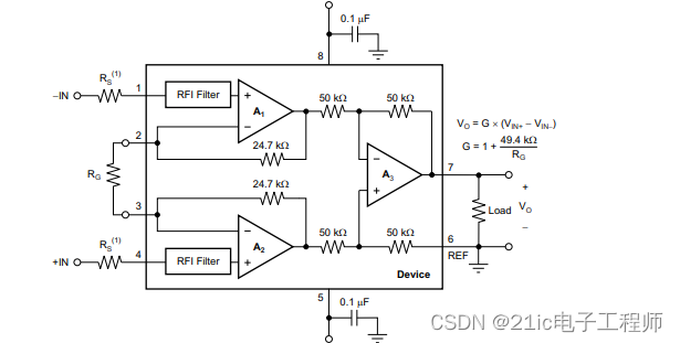[技术讨论] 称重传感器 + INA826称重应用-CSDN博客