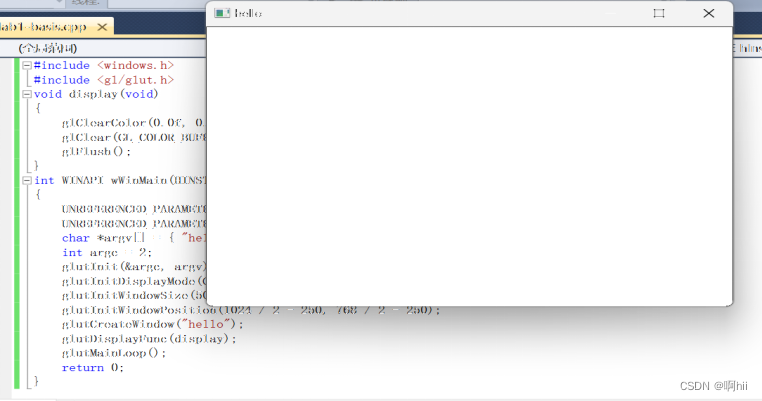 实验1 OpenGL图形编程入门（visualstudio2010）_vs2010怎么用opengl-CSDN博客