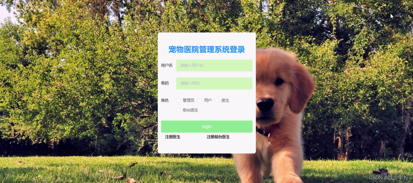 【开题报告】ssm宠物医院管理系统dw3z6计算机毕业设计程序基于ssm宠物医护救助治疗的网站开发与实现的开题报告 Csdn博客