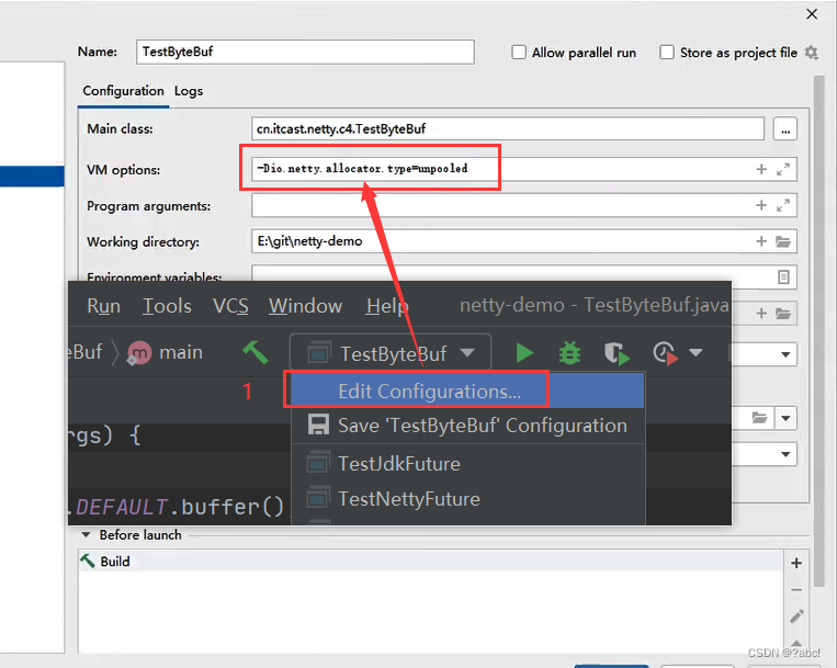 Netty（8）netty组件：ByteBuf_netty客户端 buff大小设置-CSDN博客