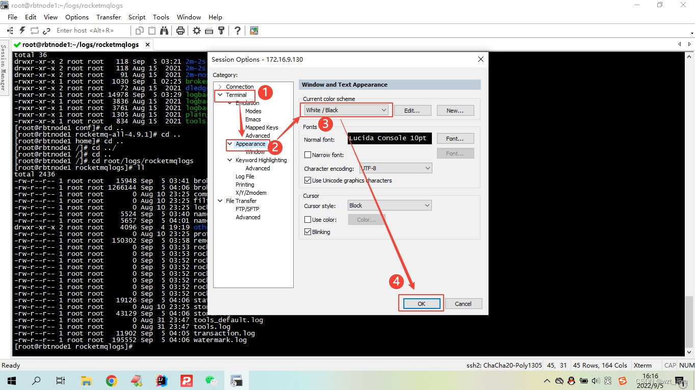 SecureCRT9.1调整背景颜色_securecrt 改主题-CSDN博客