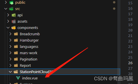 vue2+three.js加载pcd文件实现可视化及组件化封装_js 显示pcd文件-CSDN博客