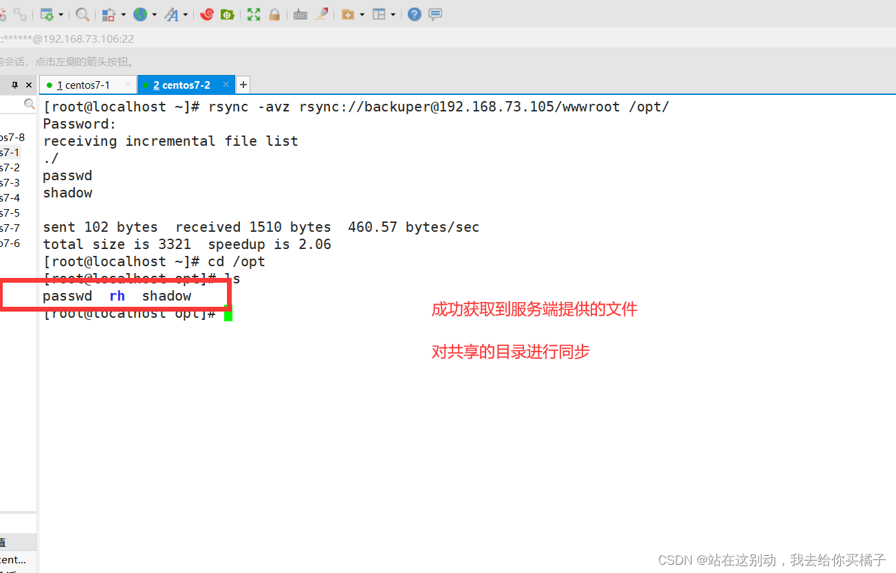 分布式运用之rsync远程同步_分布式rsync-CSDN博客