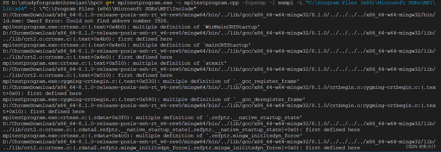 【高性能计算】完美解决Windows下安装mpi环境并应用到VSCode中报错问题的方法_vscode配置mpi-CSDN博客