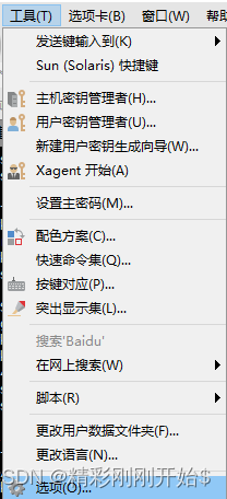 xshell中解决ctrl+c不能终止问题_crt ctrl c 不能终止-CSDN博客