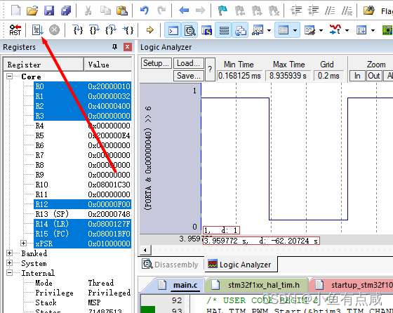Keil查看仿真波形_keil调试看波形-CSDN博客