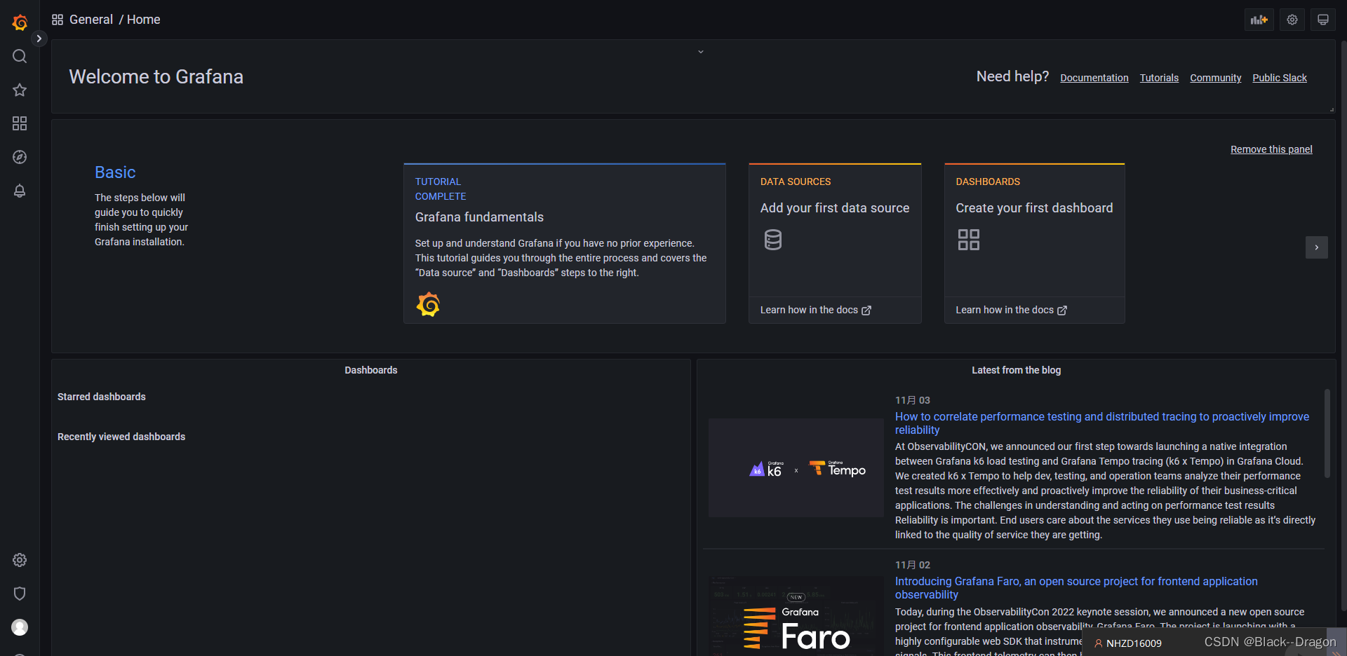 使用 Docker 容器化搭建 监控平台 Grafana Prometheus Rabbitmq Prometheus和grafana