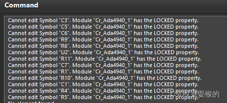 硬件-求解答使用allegro复制模块后器件被锁LOCKED属性，请教一下怎么解开？_allegro module lock-CSDN博客