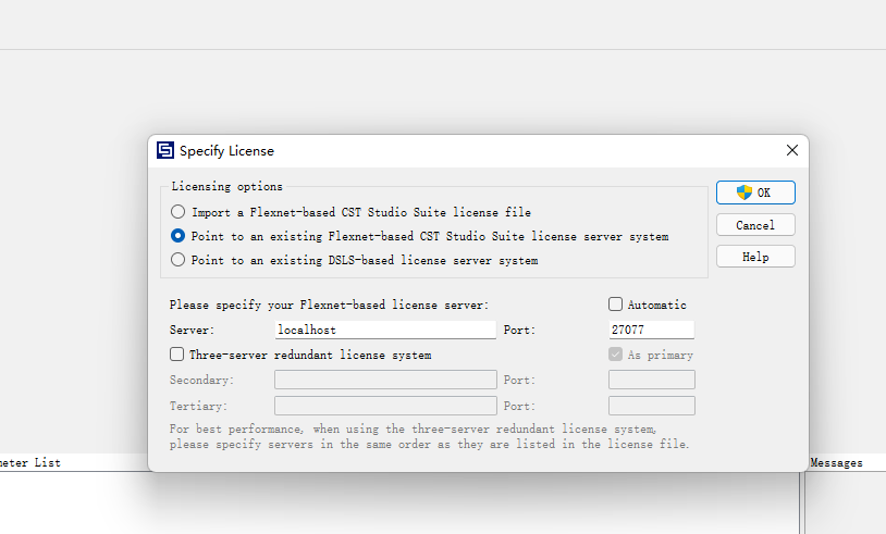 解决CST报错——“The desired daemon is down. Check the lmgrd log file...”_cst license manager启动不了-CSDN博客