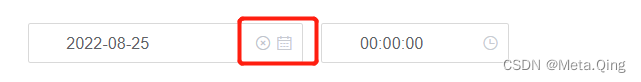 如何实现el-date-picker或el-time-picker图标据右显示?_el-date-picker 图标展示后面-CSDN博客