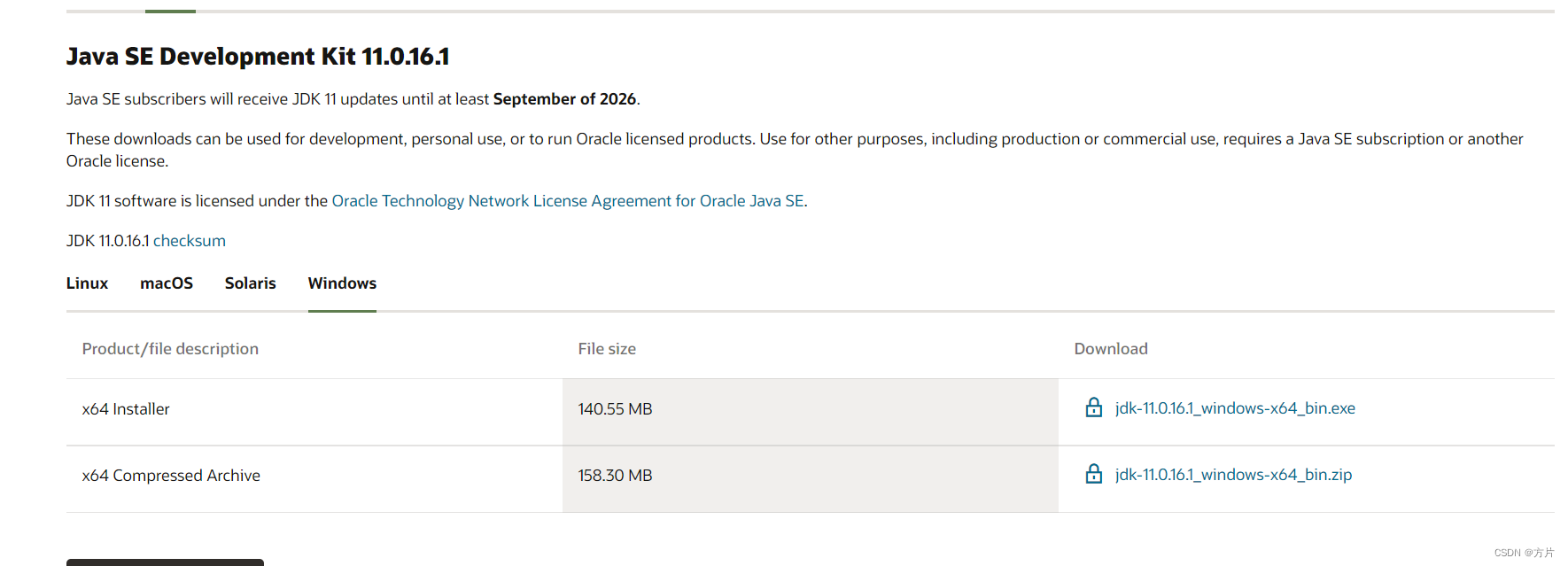 win10系统jdk11.0.16下载安装与环境变量配置_jdk11环境变量配置win10-CSDN博客