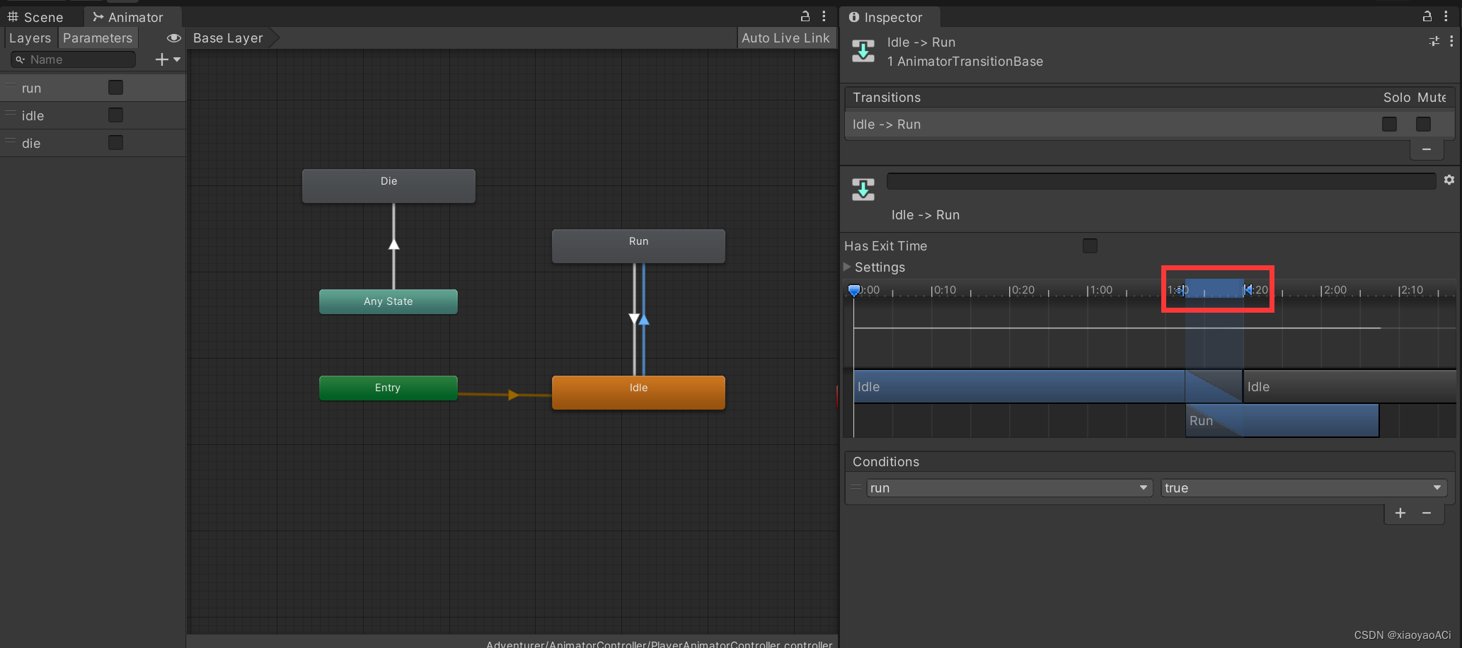 【unity】u3d Arpg游戏制作实例(二)人物基本动作切换unity中人物 换动作 Csdn博客