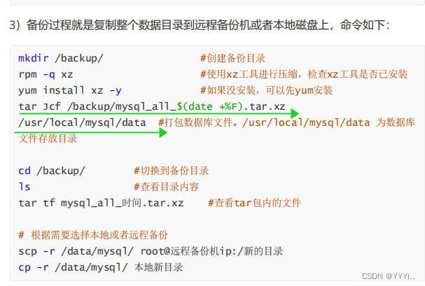 数据库备份 Csdn博客