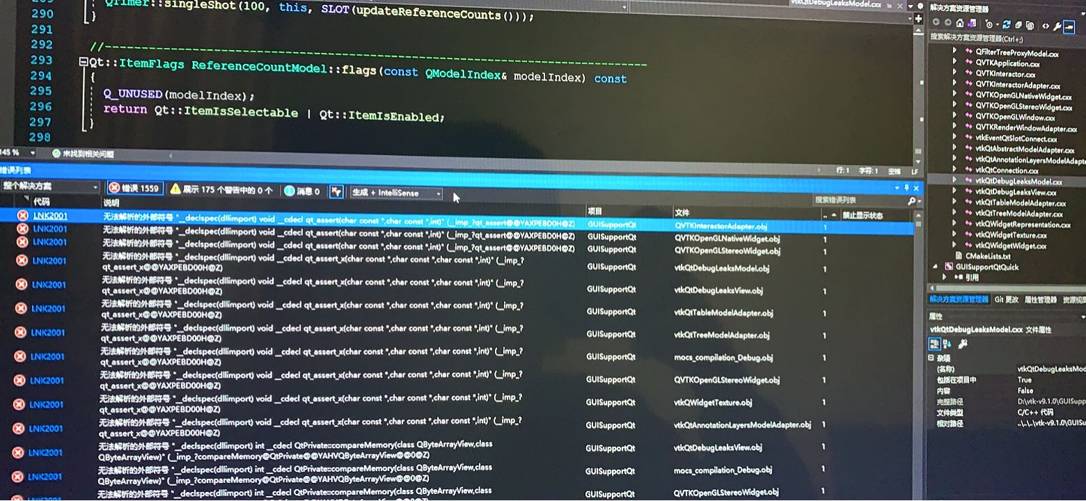 visual studio 2019 QT6.2.2 VTK9.1编译_qt6使用vtk-CSDN博客
