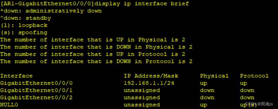 HCIA eNSP路由器设备基本配置操作（以AR3260为例）_ar3260路由器配置命令-CSDN博客