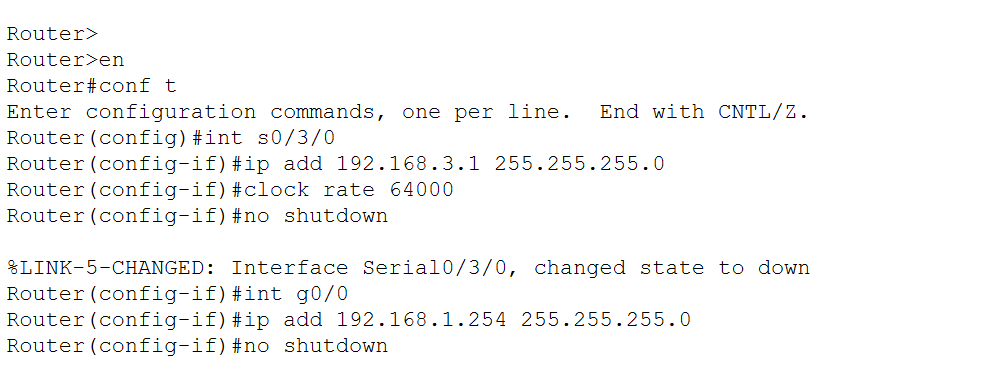 思科静态路由配置(四）_this command applies only to dce interfaces-CSDN博客