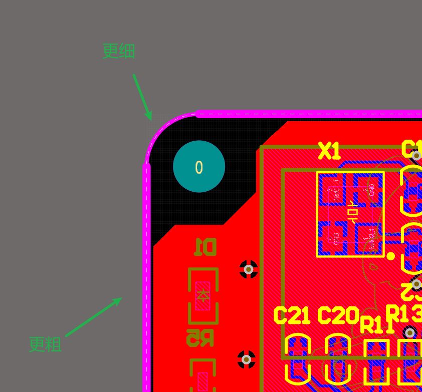 Board outline inclueds one or several micro-segments( smaller than 0.03 ...