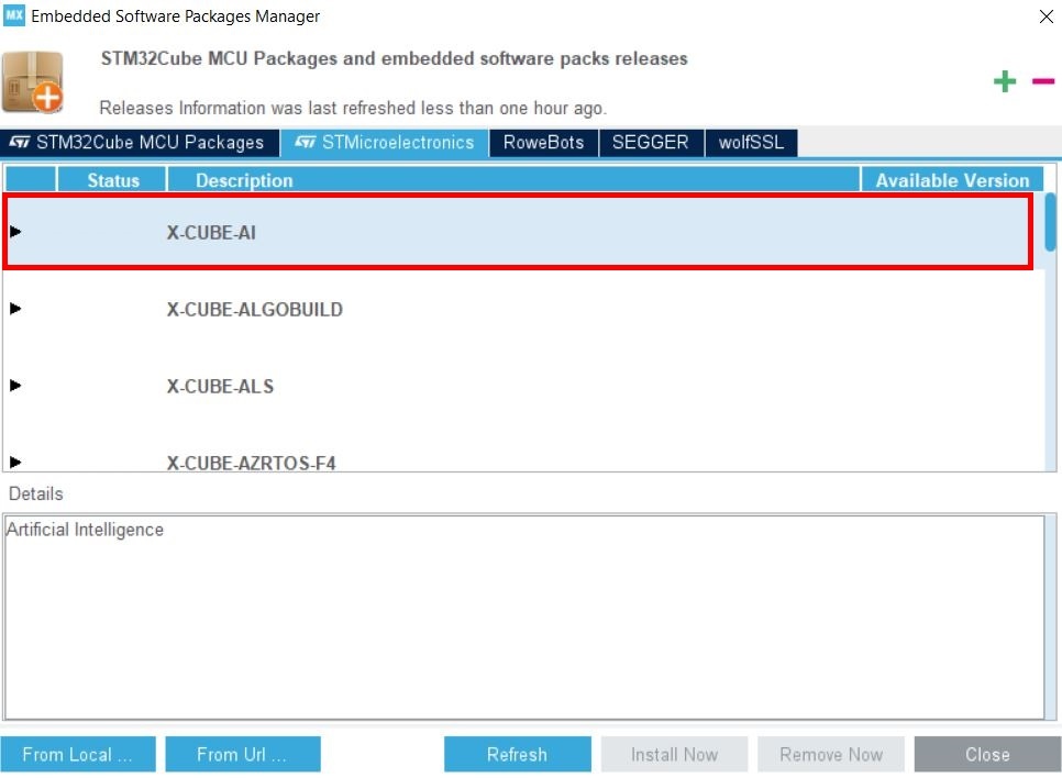 Stm32 CubeMx安装和配置Cube.ai教程_cube ai-CSDN博客