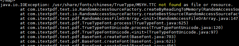 【Linux缺少字体】/*/*/MSYH.TTC not found as file or resource_liTianQi.的博客-CSDN博客