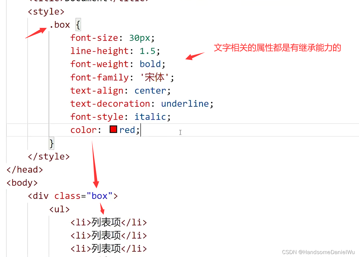 CSS 继承性 Inherited 权重_css class inherited-CSDN博客