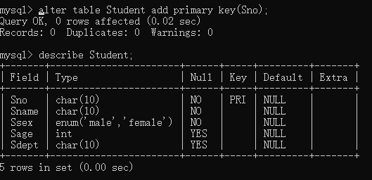 Mysql数据库实验记录 Csdn博客 