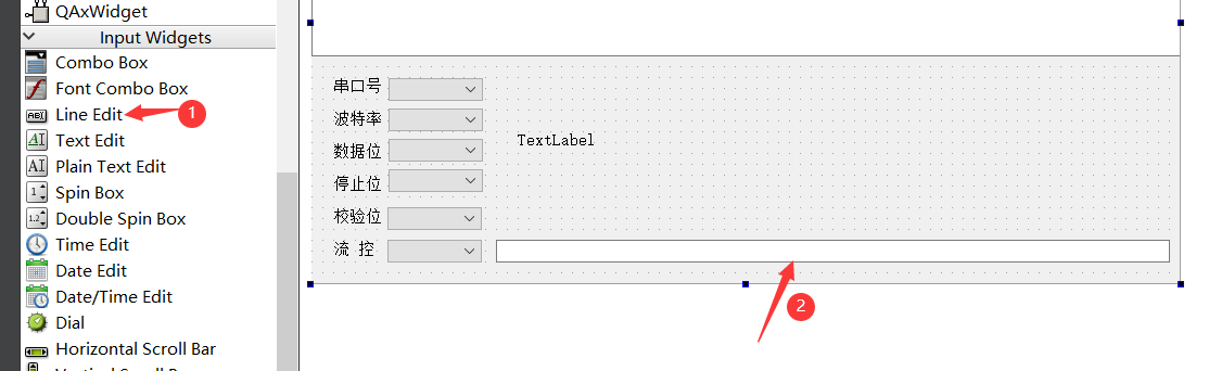 QT学习串口编程之串口软件的UI设计_qserialport 如何创建一个ui-CSDN博客