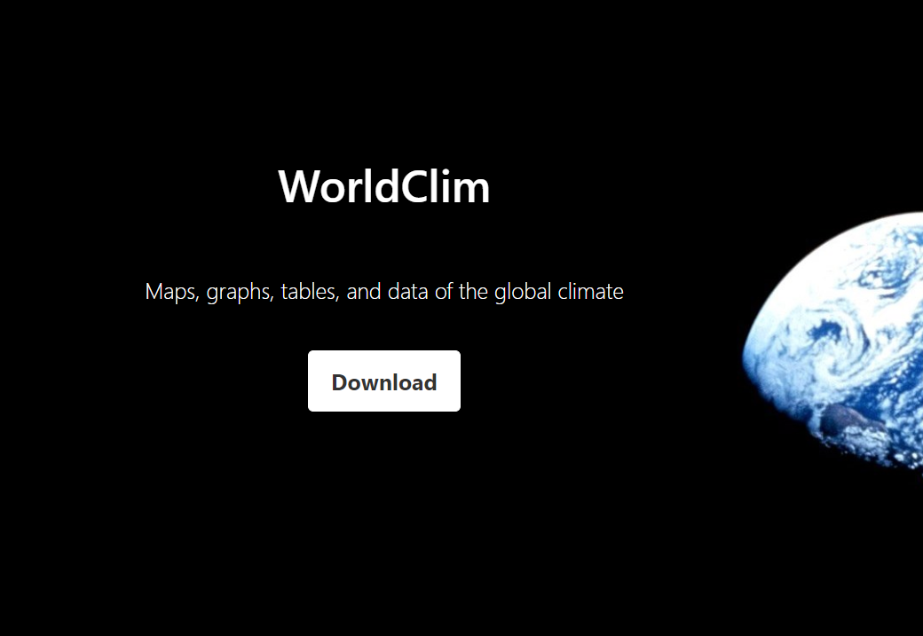 WorldClim 数据下载-CSDN博客