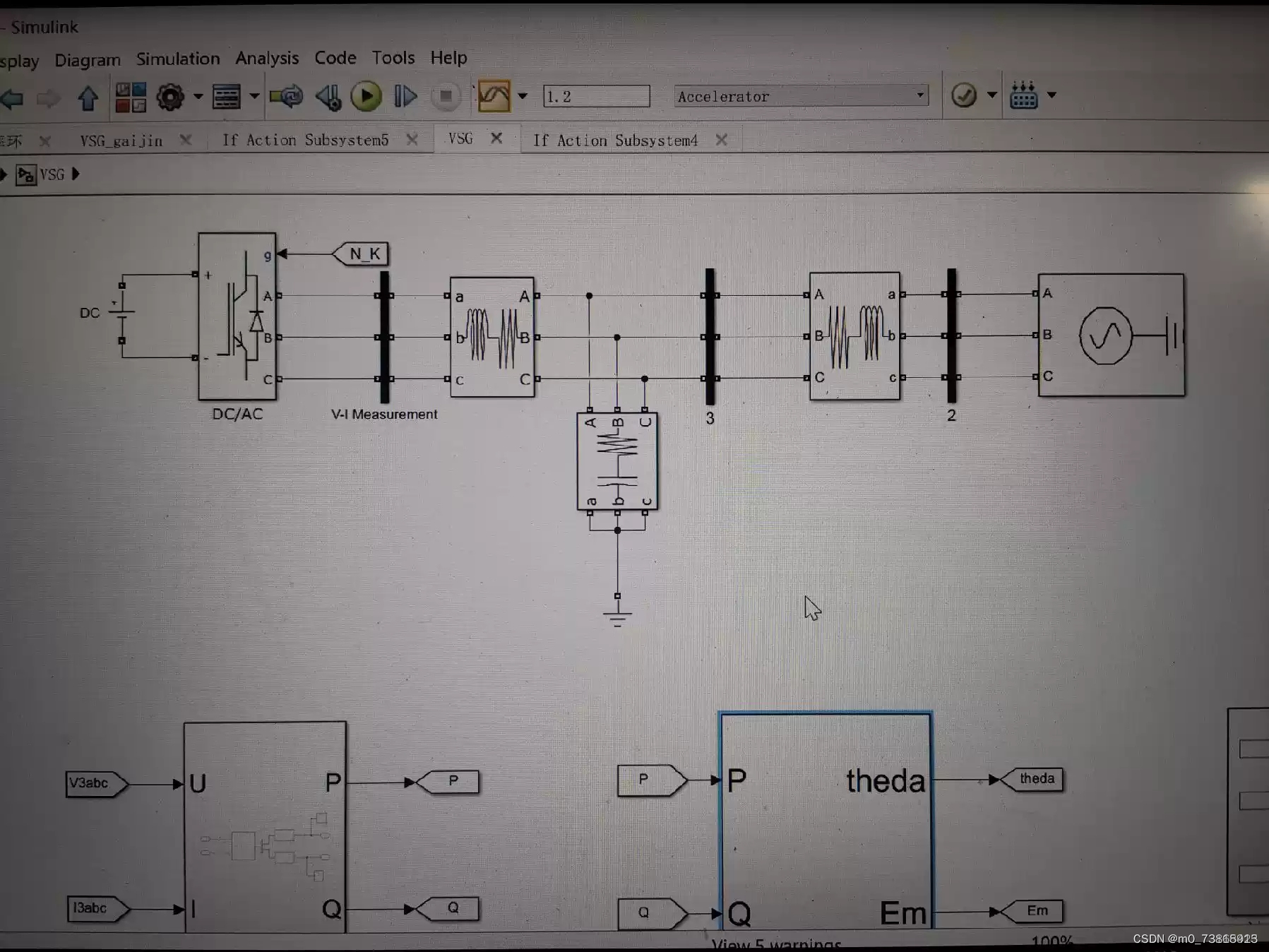 虚拟同步技术（VSG）虚拟惯量J和阻尼系数D的自适应MATLAB/Simulink仿真_vsg的惯性和阻尼体现在哪里-CSDN博客