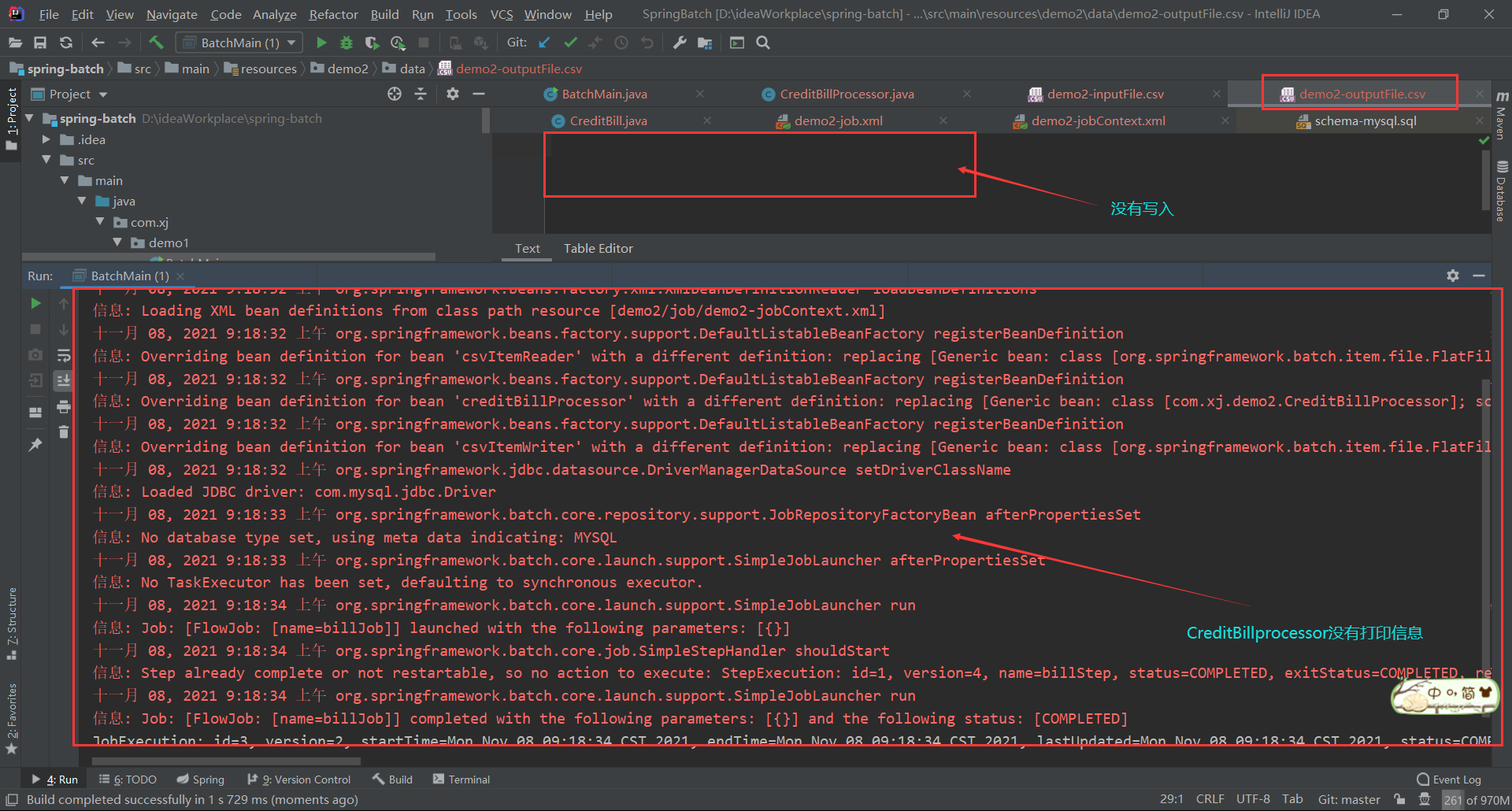 Spring Batch之配置DB Job Repository 项目举例(三)_jobrepository-CSDN博客