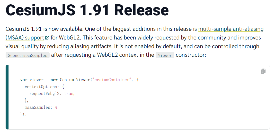 cesium1.91新特性——MSAA（多重采样抗锯齿）_cesium msaa-CSDN博客