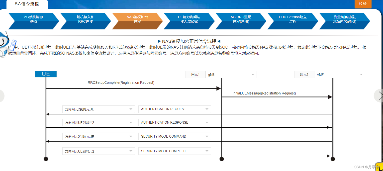 【大唐杯学习超快速入门】5G技术原理仿真教学——5G信令流程_5g信令流程大唐杯-CSDN博客