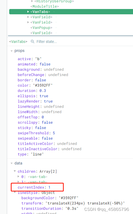 van-tab动态禁用tab时，下划线位置异常问题解决_van-tabs 下划线-CSDN博客
