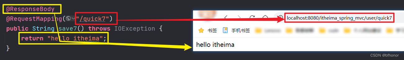 SpringMVC的数据响应（页面跳转、回写数据）_springmvc responsebody 跳转页面-CSDN博客