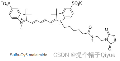 水溶性Cy5马来酰亚胺，Sulfo-Cy5 maleimide，2242791-82-6_磺化cy5-马来酰亚胺标记蛋白质-CSDN博客