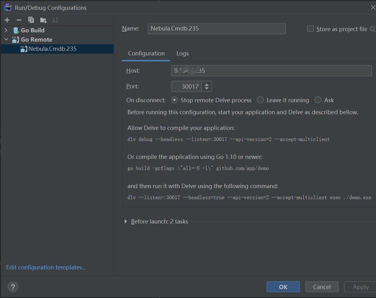 go远程调试dlv+goland_go dlv windows-CSDN博客