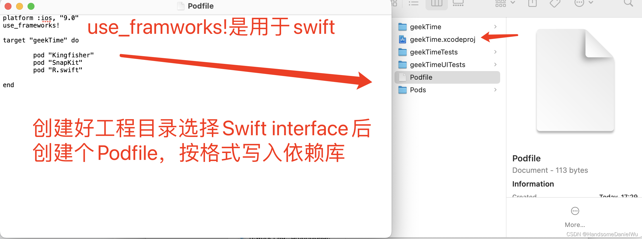 Swift MVC结构项目-CSDN博客