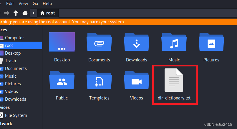 使用DirBuster寻找敏感文件和目录-CSDN博客