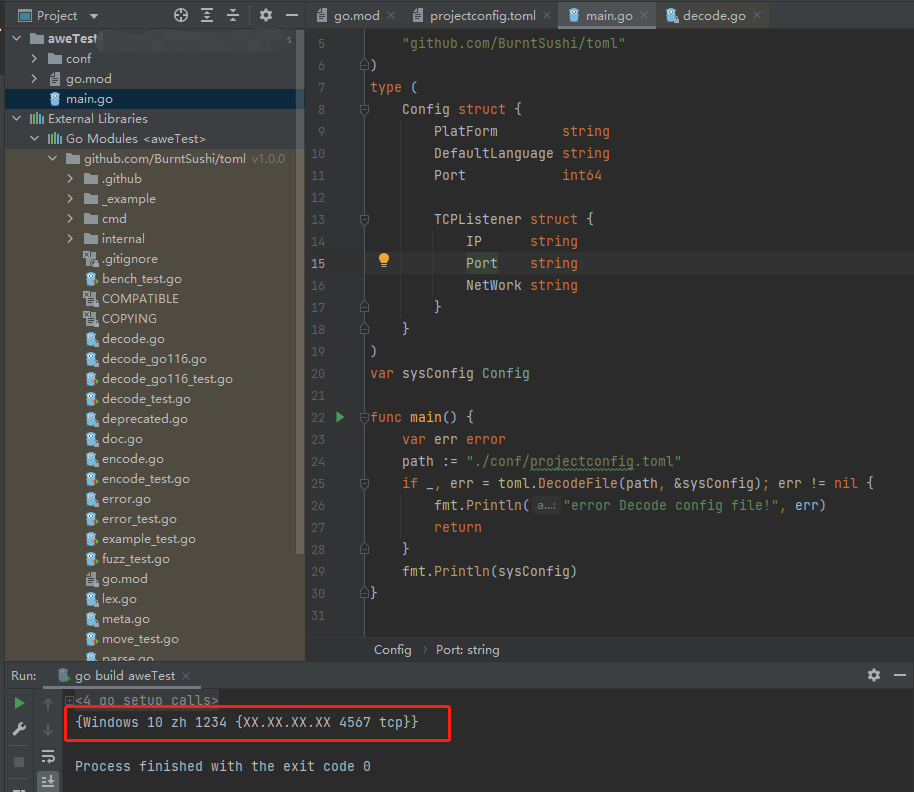 Golang toml配置文件加载方法_config.toml-CSDN博客