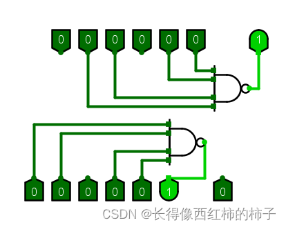 Logisim了解CD7400与CD7420的内部结构与测试_7420芯片引脚图及功能-CSDN博客