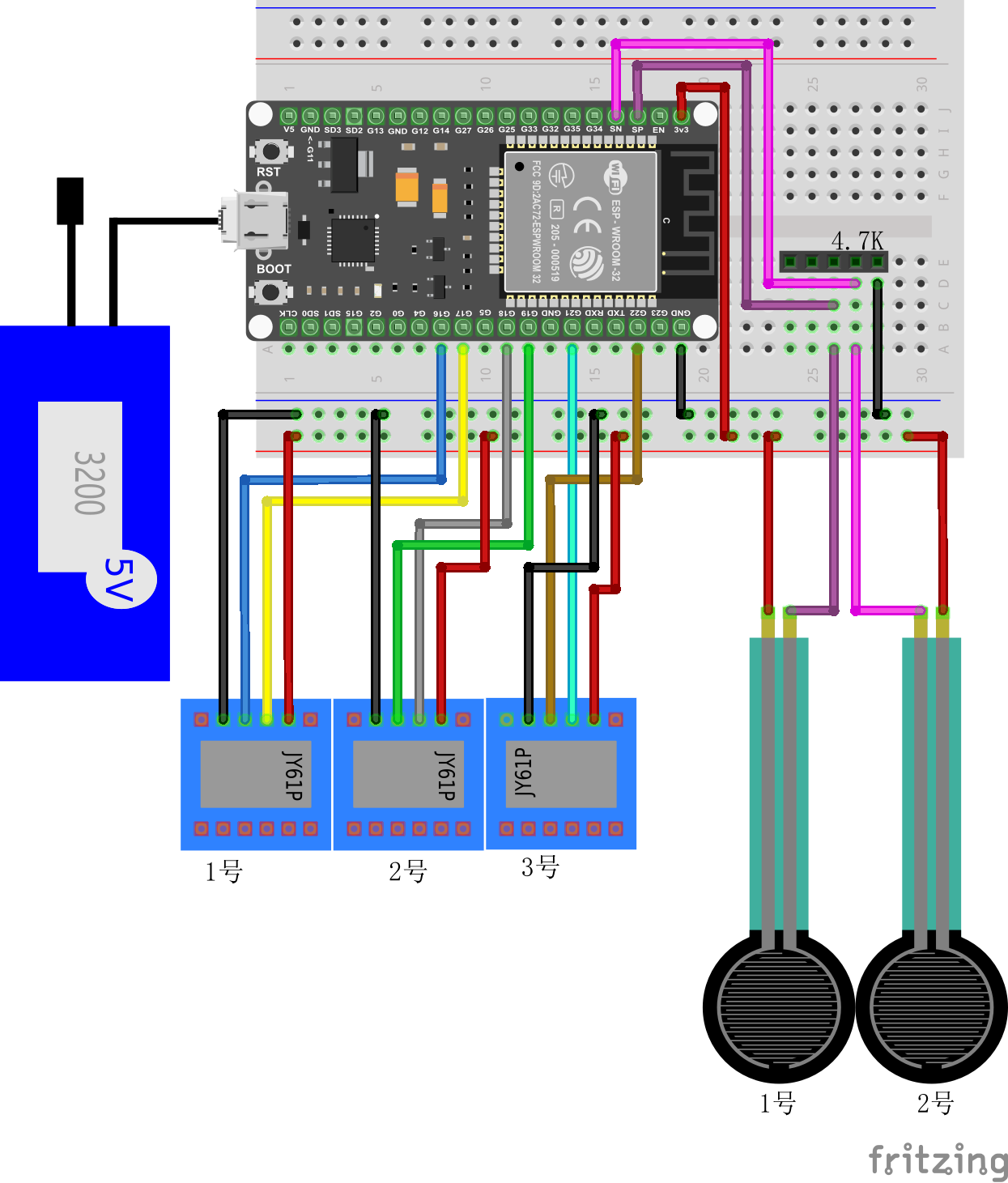 Fritzing软件绘制arduino面包板接线图传感器模块库文件205fritzing中压力传感器 Csdn博客