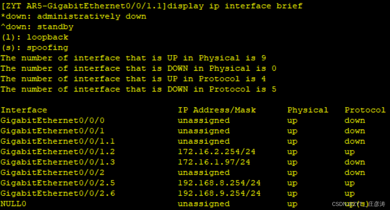 ENSP的The specified address conflicts with another address.以及其中一个Protocol是down的问题-CSDN博客