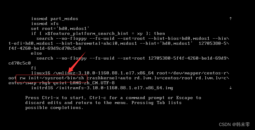 Linux-Centos7.9破解root密码_centos7.9修改root密码-CSDN博客