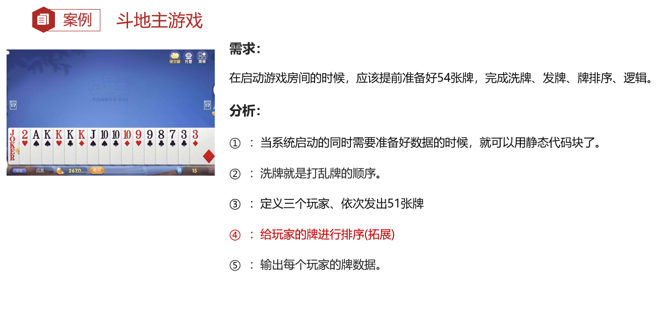 黑马java P136 斗地主游戏 Csdn博客 
