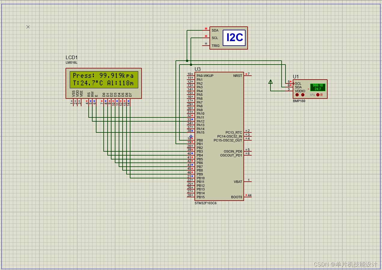 基于STM32单片机的大气压强检测仪（Proteus仿真+程序）_protues气体压力仿真-CSDN博客
