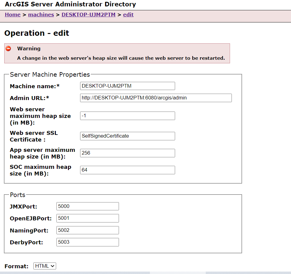 Arcgis Server 发布服务报错Failed to start the server machine ‘XXX‘. Error while starting AppServer ...