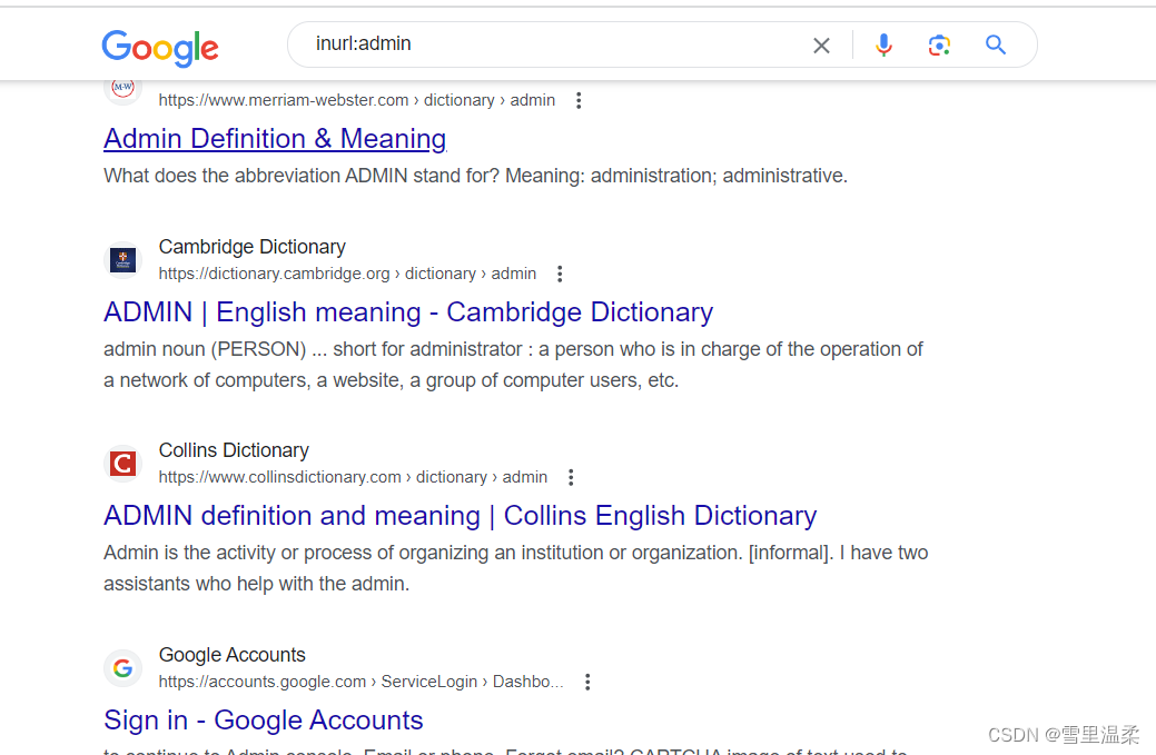 Google hacking语法在渗透过程中的作用_google hacking在渗透测试中的作用-CSDN博客